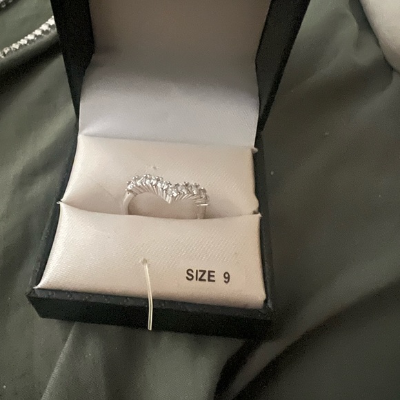 Bella Canvas | Jewelry | Bella Ring With Moissanite Diamonds | Poshmark